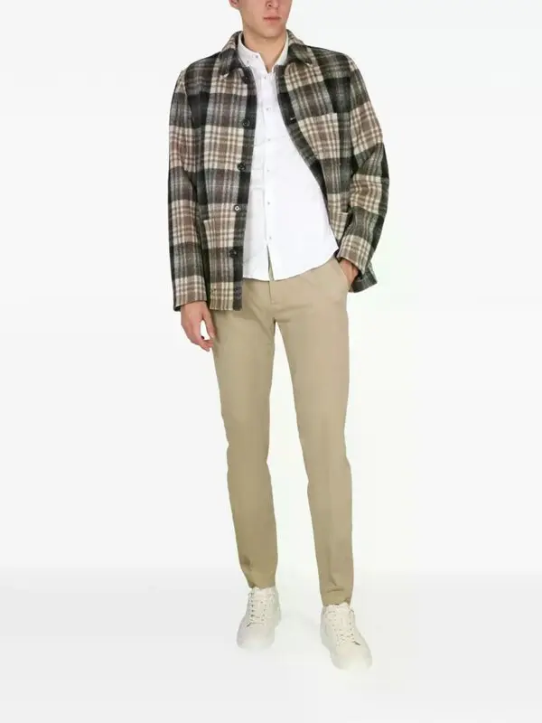 Aspesi Tadao Check-pattern Shirt Jacket