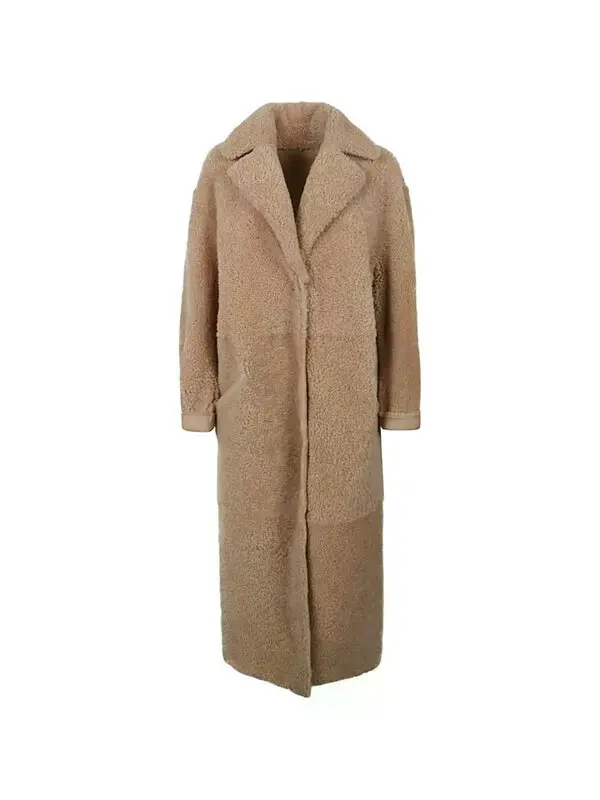 ENES Shearling Long Coat