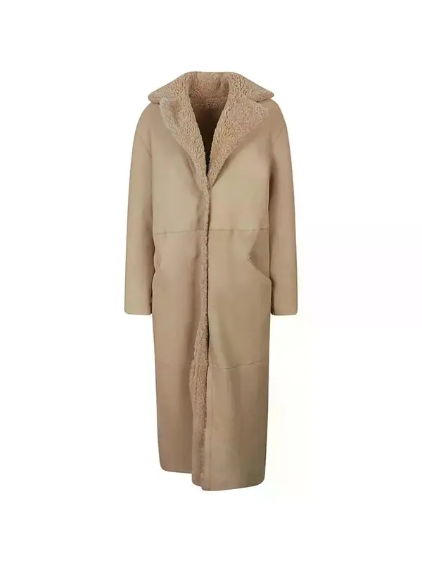 ENES Shearling Long Coat