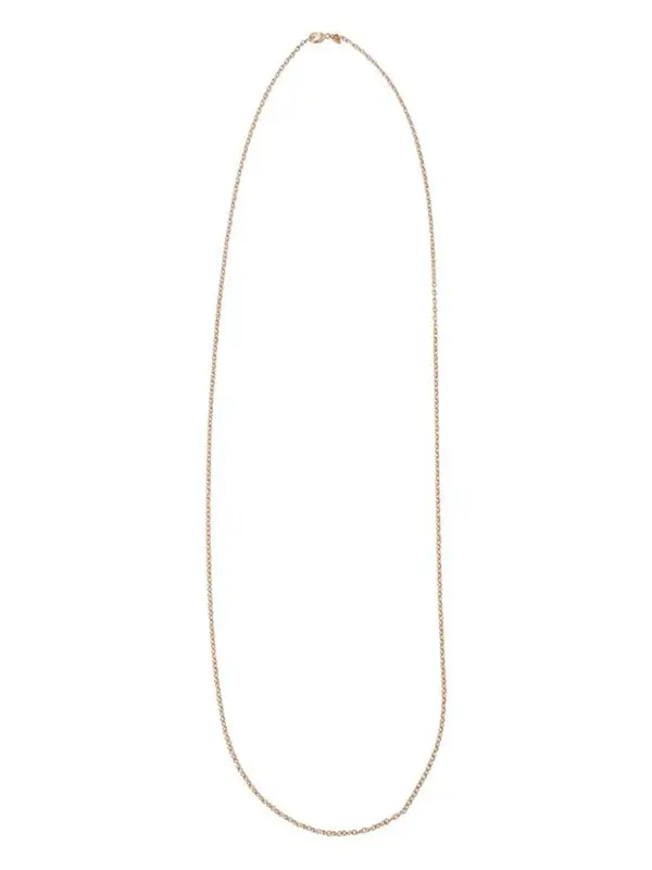 Tamara Comolli 18k Rose Gold Belcher Chain Necklace - Pink