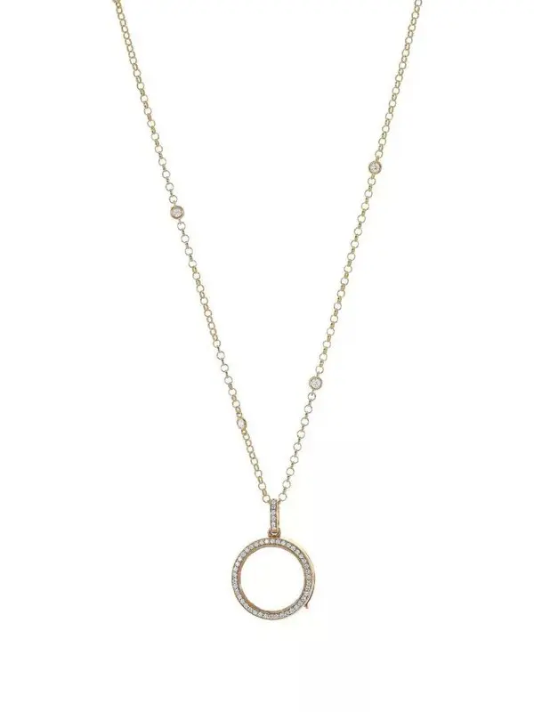 Loquet 18k Yellow Helios Diamond Necklace - Gold