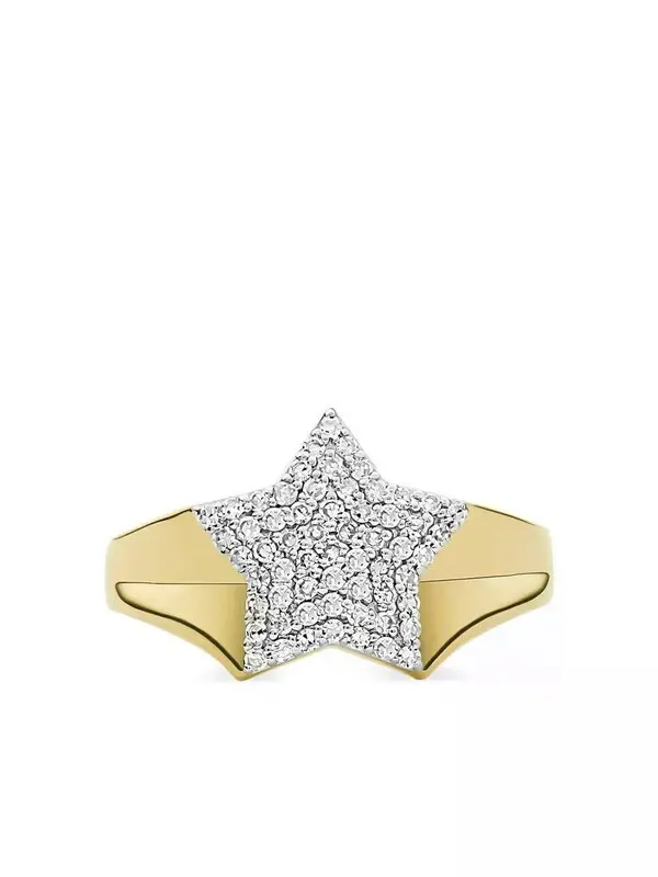 Phillips House 14k Star Diamond Ring - Gold