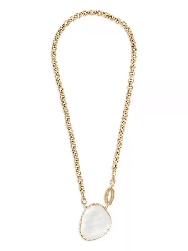 Gas Bijoux Billy Pearl Pendant Necklace - Gold
