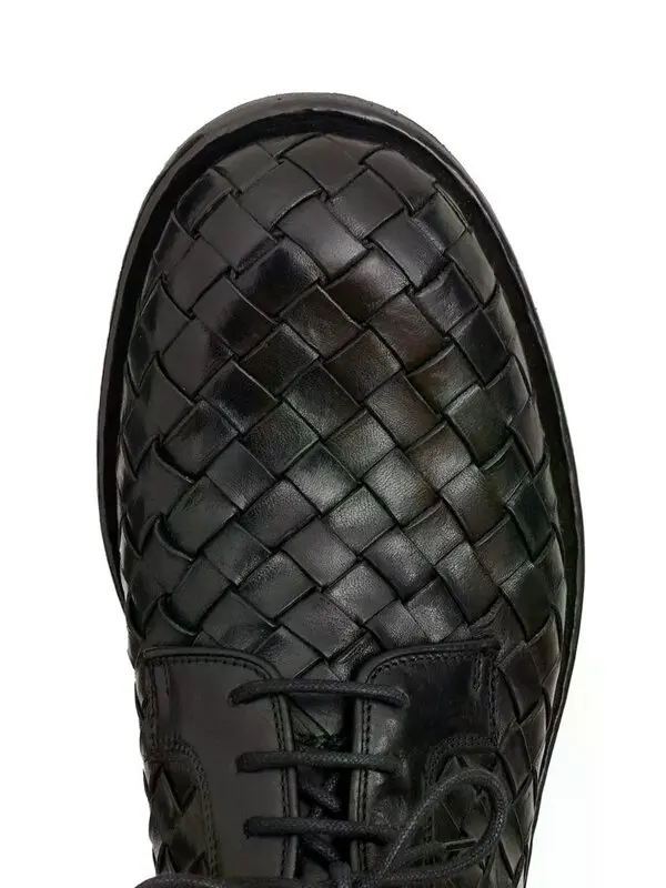Officine Creative 007 Leather Derby Shoes