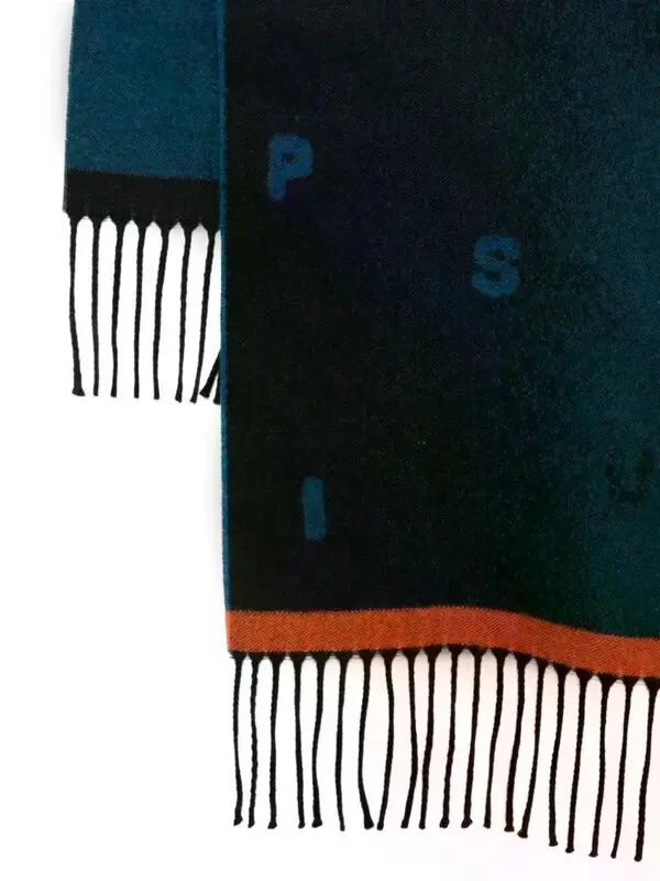 Paul Smith Logo-pattern Scarf