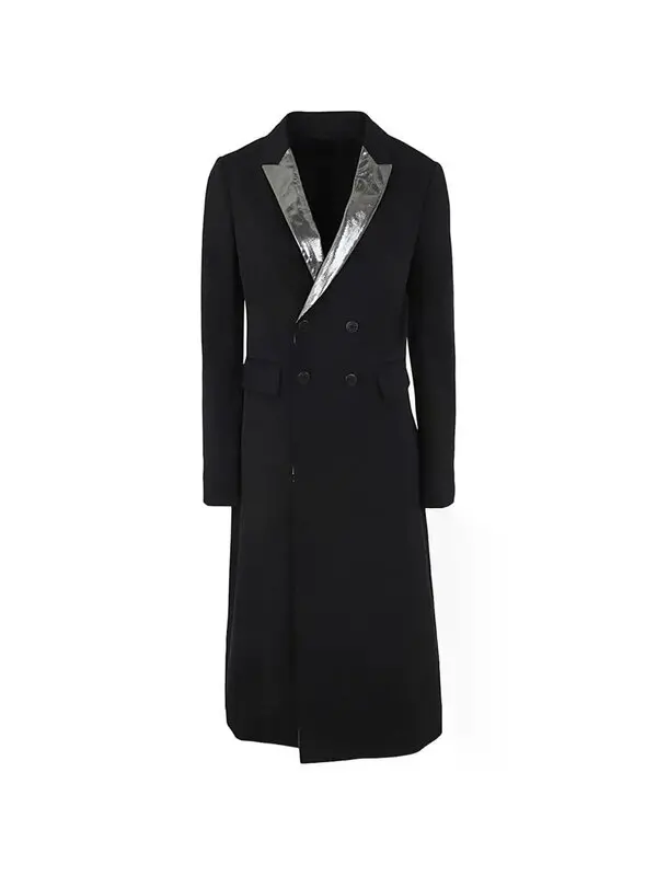 SAPIO Double-breasted Collared Coat