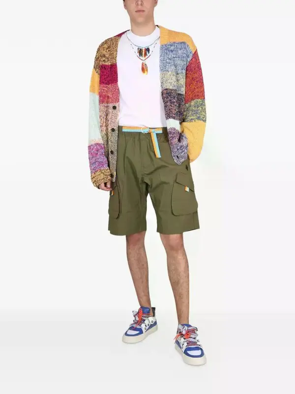 COUNTY OF MILAN Belted Cargo Shorts