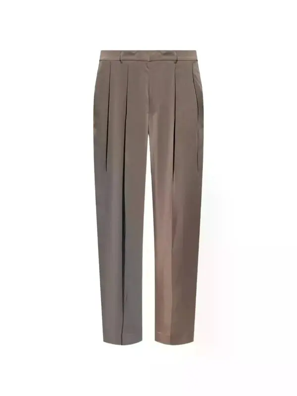Michael Kors Pleated Trousers - Brown