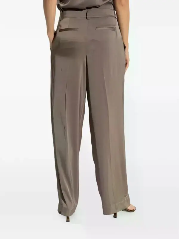 Michael Kors Pleated Trousers - Brown