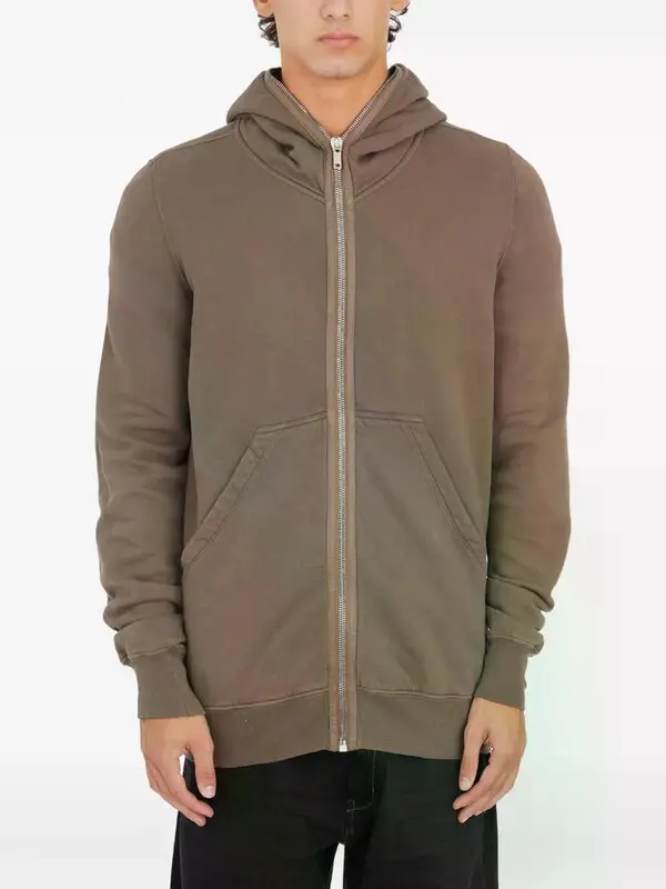 Rick Owens Zip-fastening Hooded Sweatshirt
