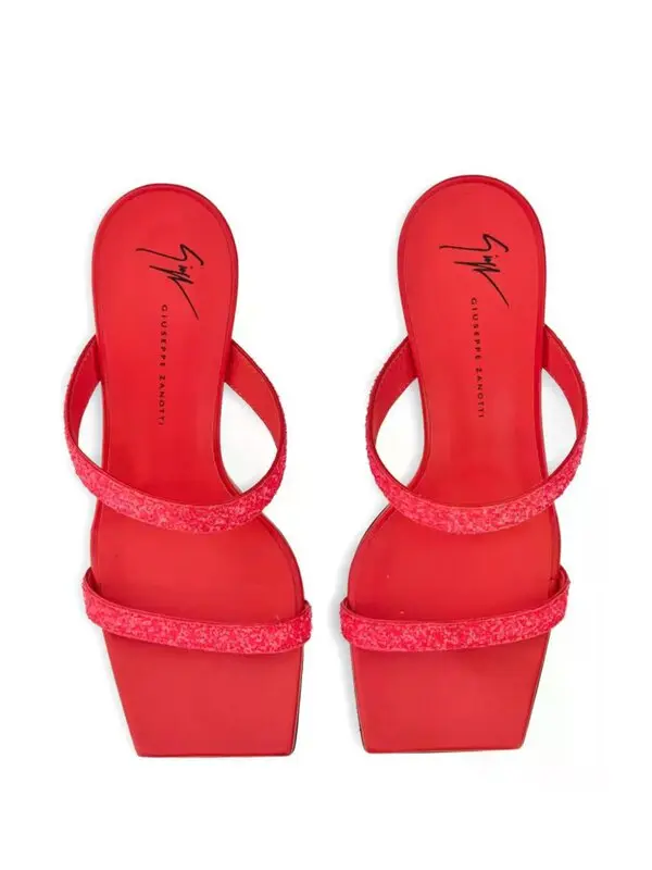 GIUSEPPE ZANOTTI Glitter Embellished Sandals