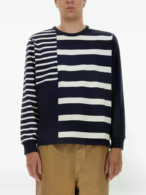 UMBRO X Ymc Striped Patchwork T-shirt