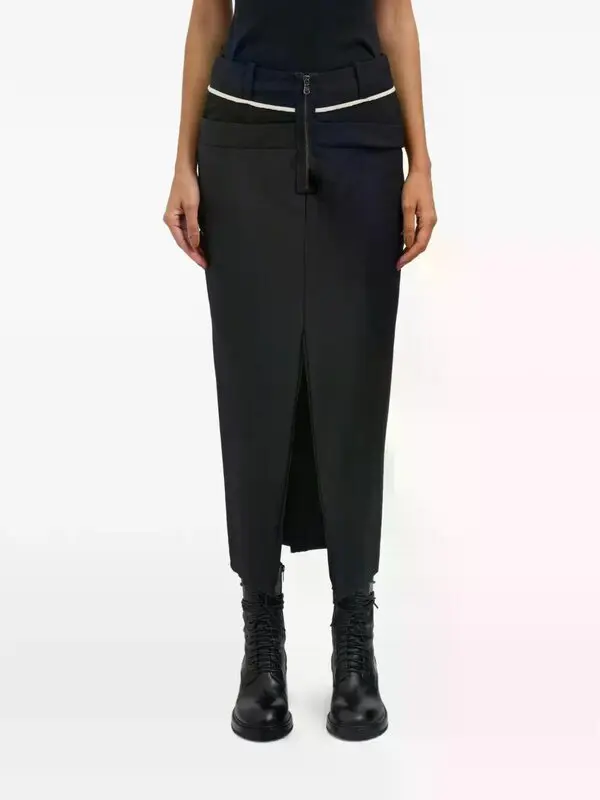 ALESSANDRA MARCHI Slit Skirt