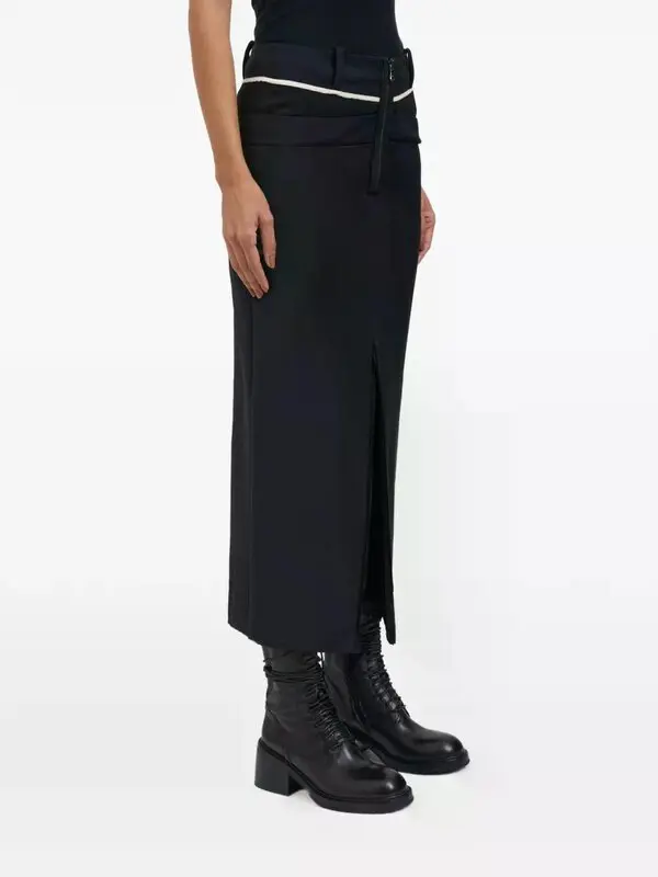 ALESSANDRA MARCHI Slit Skirt