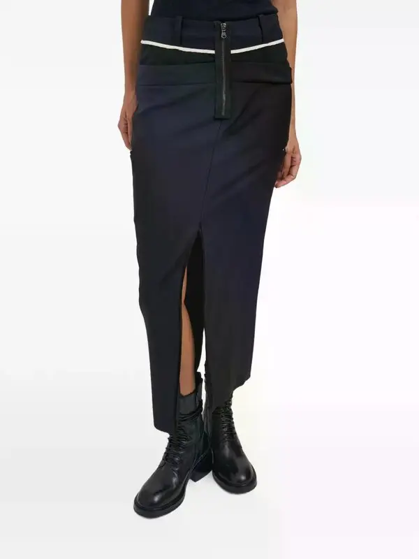 ALESSANDRA MARCHI Slit Skirt