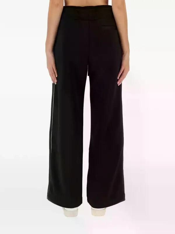 Off-White Drawstring Piping Trousers