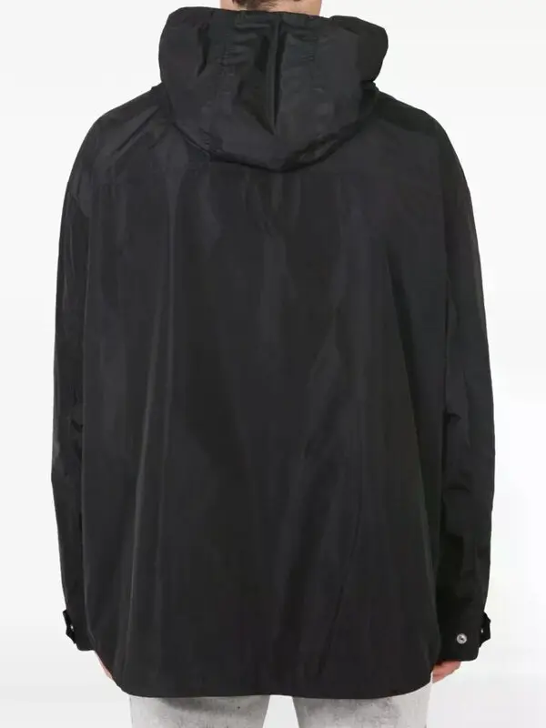 Balmain Hooded Jacket With Chest Pockets
