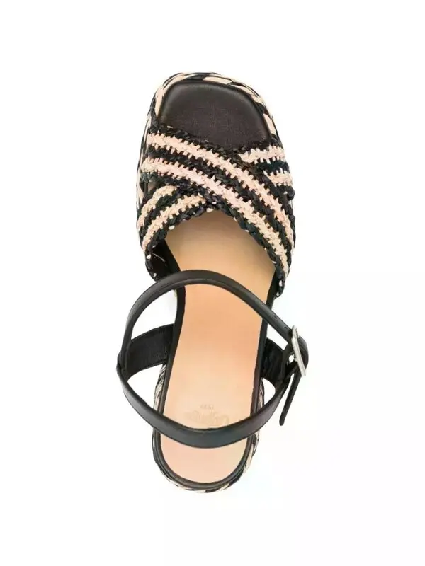 CastaÑer Vicen Raffia Sandals