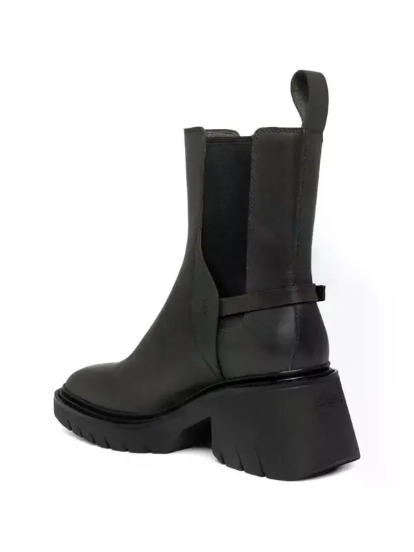 Ash Buckle Strap Boots