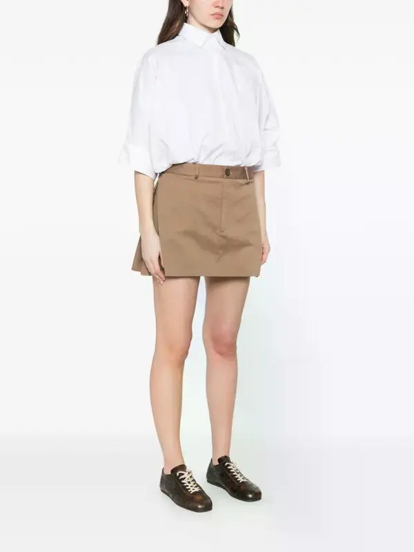 THE M.. Chest-pocket Mini Dress