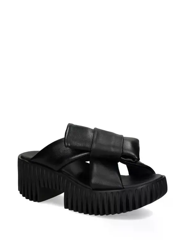 4CCCCEES Plia Bow Platform Sandals - Black