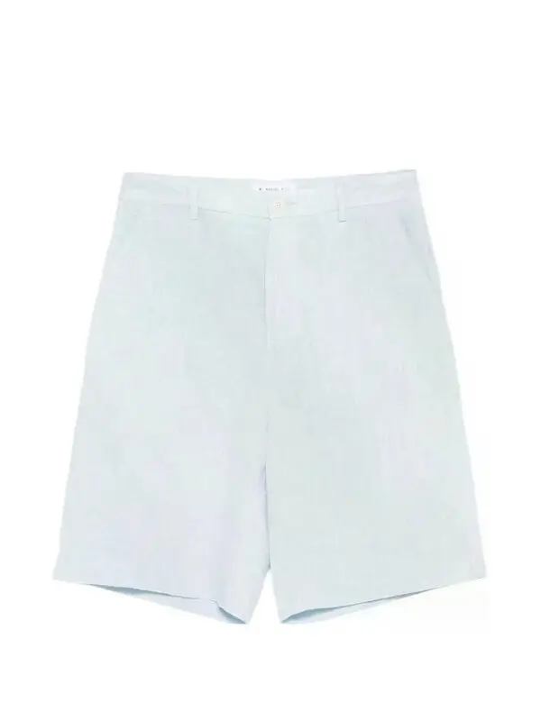 MANUEL RITZ Buttoned Shorts - Blue