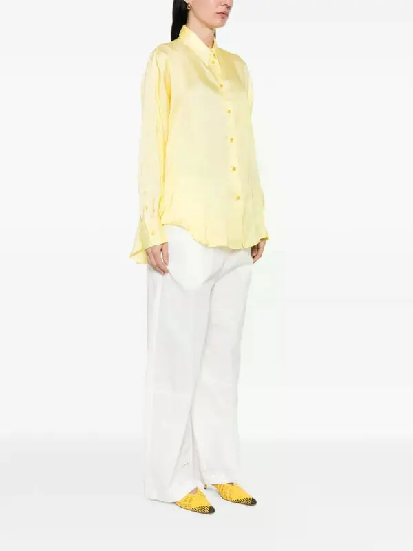 MANUEL RITZ Buttoned Shirt - Yellow