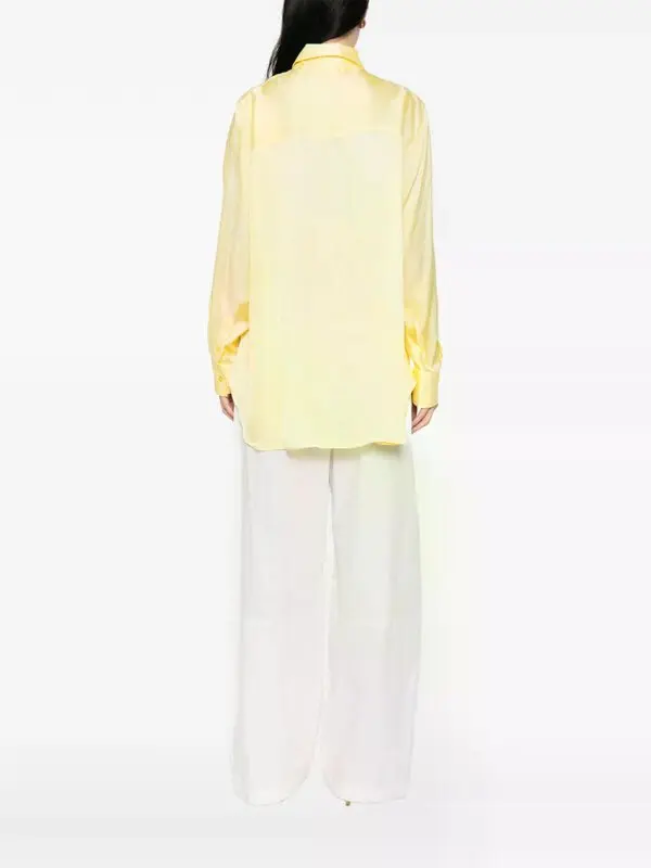MANUEL RITZ Buttoned Shirt - Yellow
