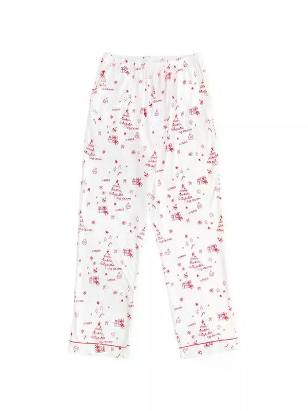 COZY CREW CLUB Christmas-print Pyjama Set
