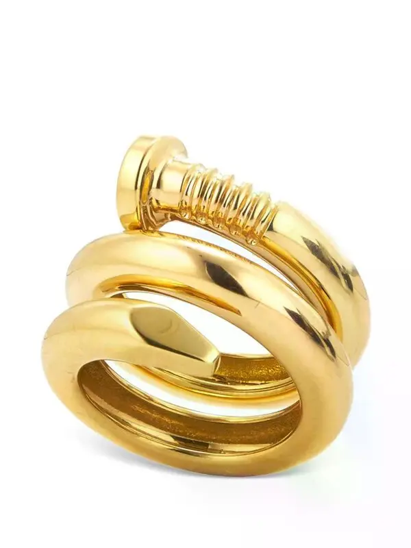 David Webb Nail Ring - Gold