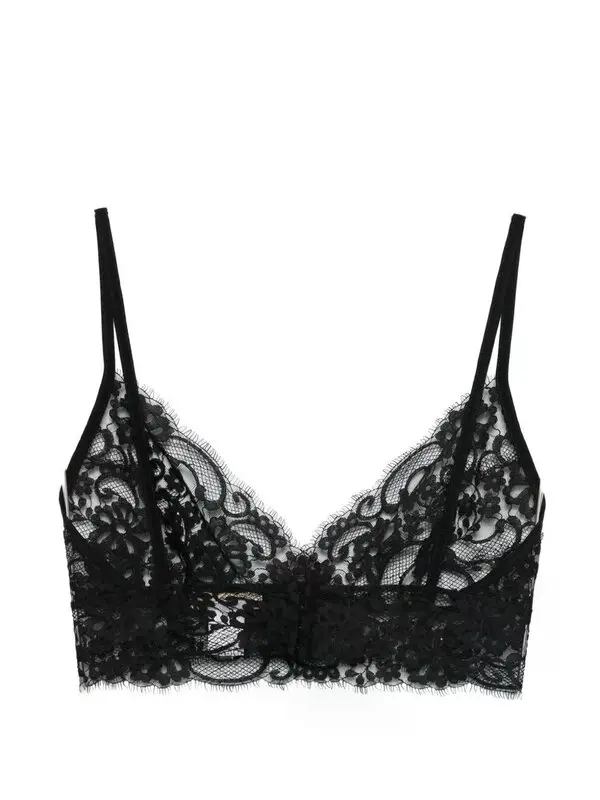 Elie Saab Lace Appliqué Top