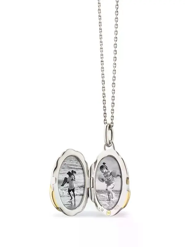Monica Rich Kosann 18k Yellow Gold Shell Pendant Necklace
