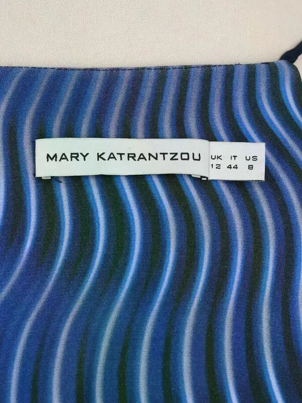 MARY KATRANTZOU Patterned Top And Skirt Set