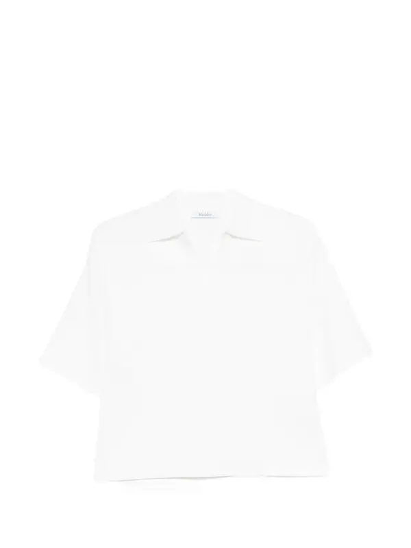 Max Mara V-neck Boxy T-shirt - White