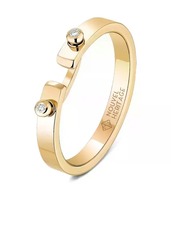 NOUVEL HERITAGE 18k Yellow Diamond Ring - Gold