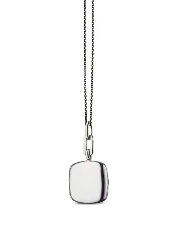 Monica Rich Kosann Viv Locket Necklace - Silver
