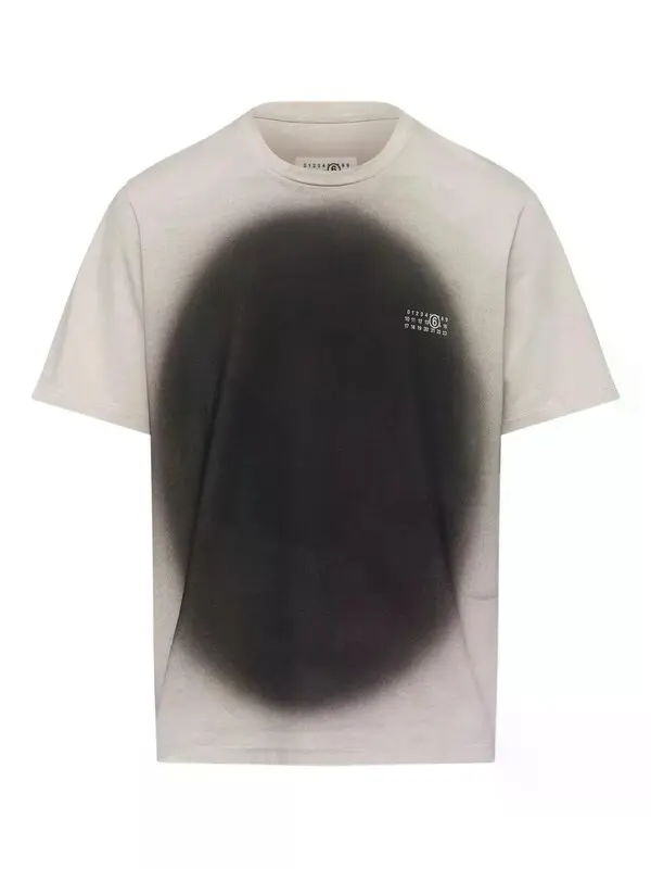 MAISON MARGIELA Crew-neck Graphic T-shirt - Neutrals