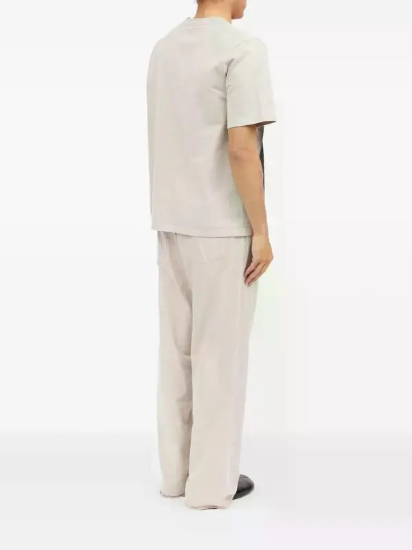 MAISON MARGIELA Crew-neck Graphic T-shirt - Neutrals