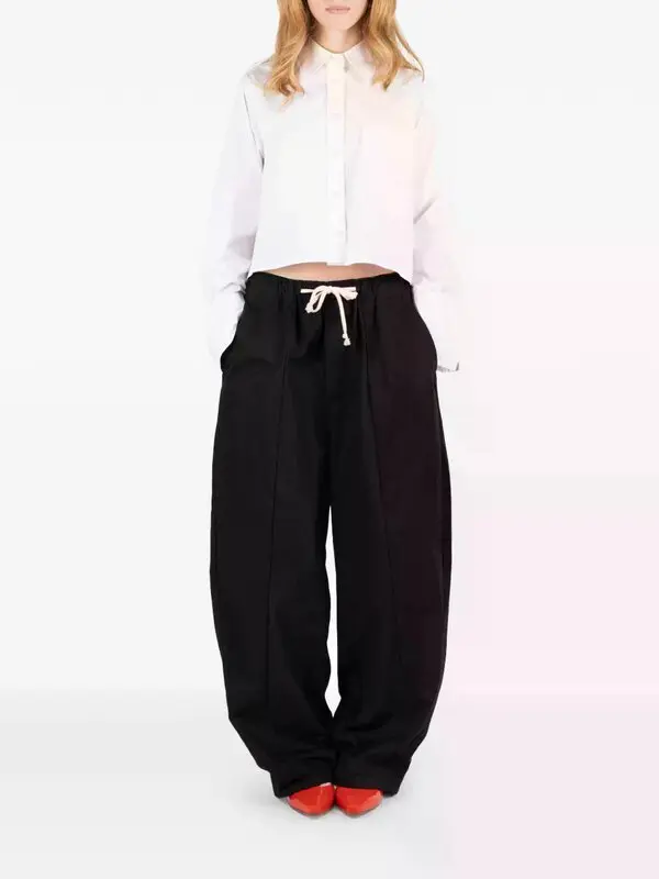SOCIETE ANONYME Helsin Drawstring Trousers - Black