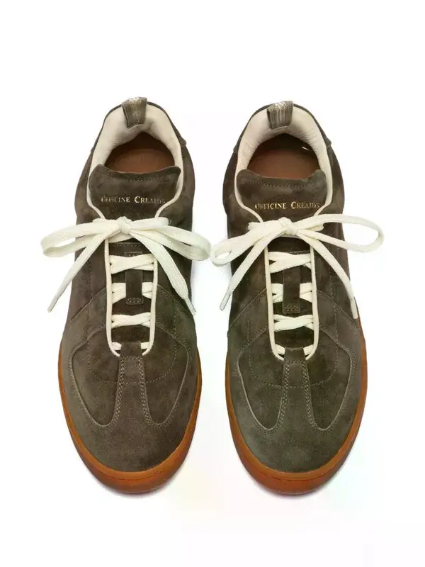 Officine Creative Militia 002 Lace-up Sneakers - Green