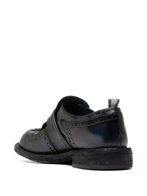 Officine Creative Rugged 111 Leather Derby Shoes