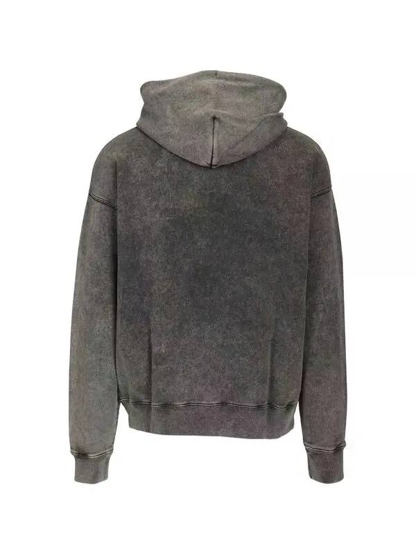 Off-White Logo-detail Hoodie - Grey