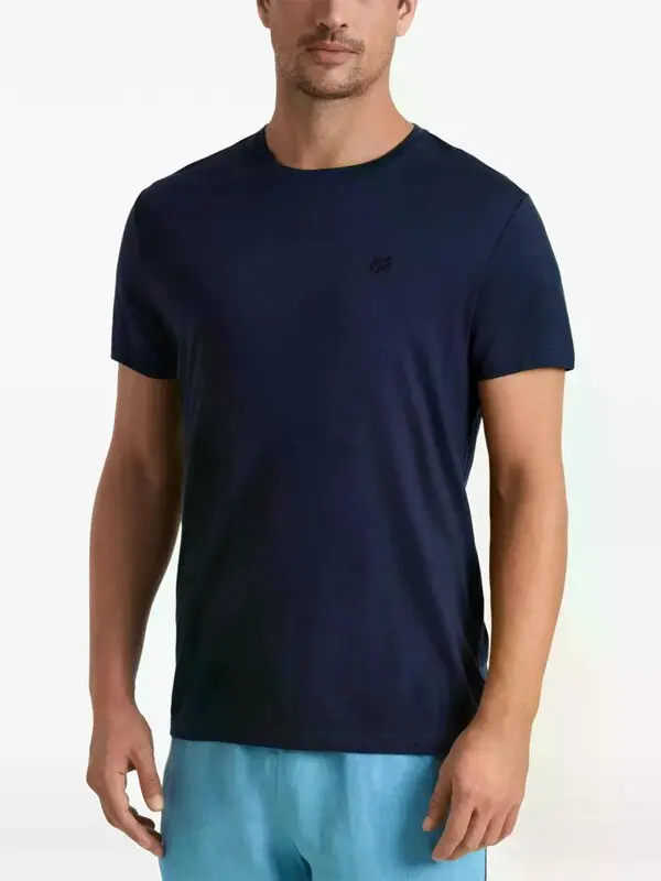Vilebrequin Thom Logo-embroidered T-shirt