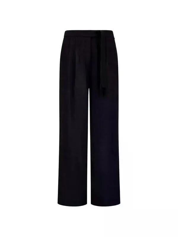 Herno Textured Wide-leg Trousers