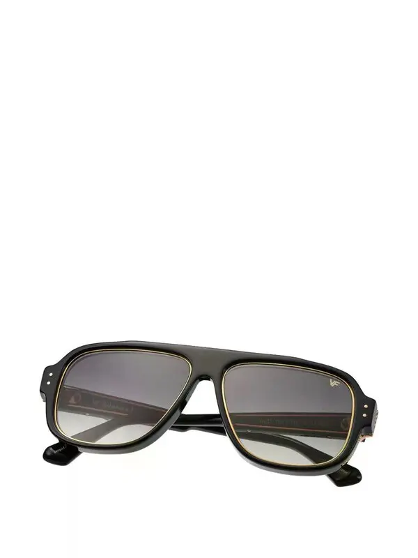 VINTAGE FRAMES COMPANY Billionaire 2 Sunglasses - Black