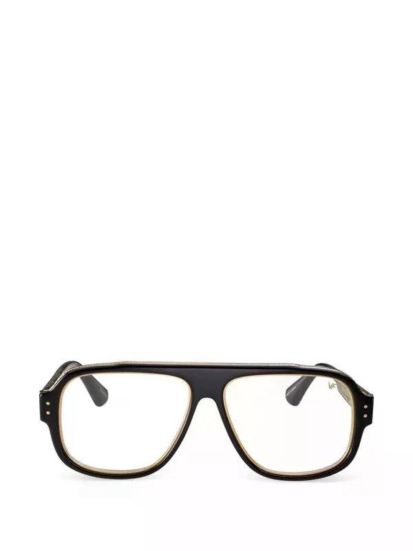 VINTAGE FRAMES COMPANY Billionaire 2 Aviator Glasses - Black