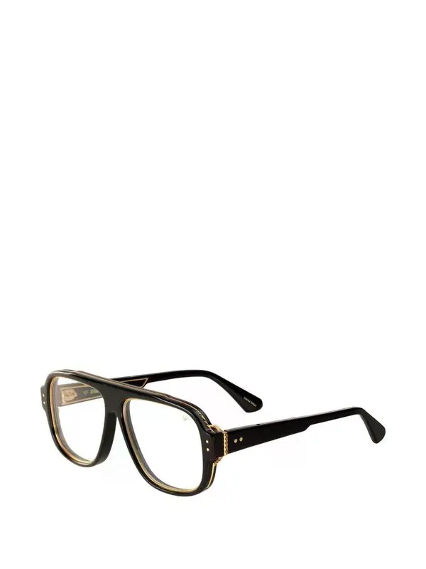 VINTAGE FRAMES COMPANY Billionaire 2 Aviator Glasses - Black