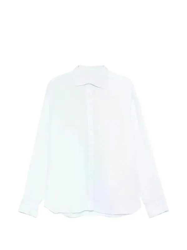 120% Lino Collared Shirt - Blue