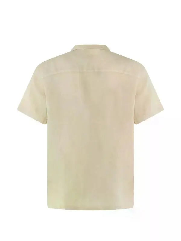 Canali Pocket Short-sleeve Shirt - Neutrals