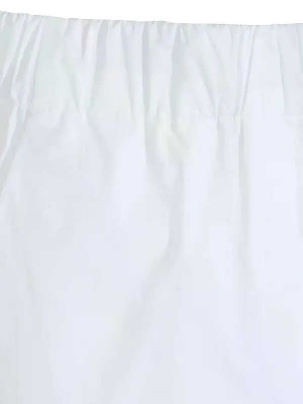 Antonelli Firenze Elasticated Wide Leg Trousers - White